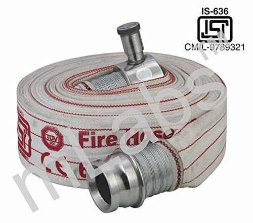LifeGuard Controlled Percolating Fire Hose 15 mtr Gun Metal Coupling ...