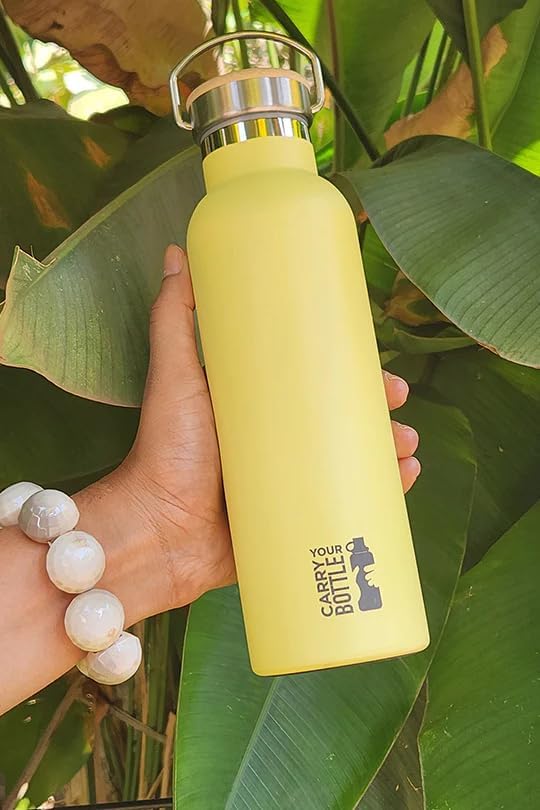 Zen Water Bottle - Bamboo Cap Water Bottles for Fridge - School - Gym ...