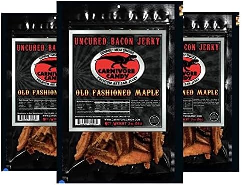 Amazon.com: MaxJerky Montreal Maple Bacon Burnt Ends, Smoked Bacon ...
