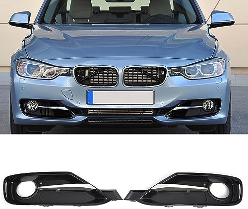 Amazon.com: GSRECY Front Bumper Accessories Fog Light Lamp Grille Grill ...