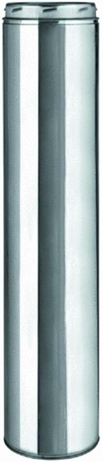 AllFuel HST 8" x 48" 304 Stainless Steel All Fuel Class-A Double Wall ...