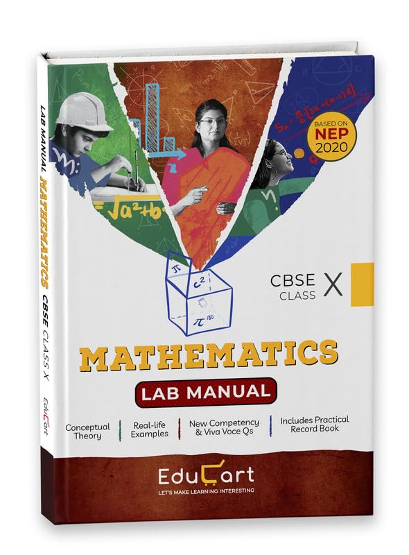 Educart CBSE Lab Manual Class 10 Mathematics Book for 2024 Exam (Based ...