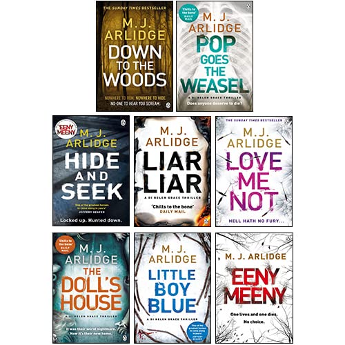 Detective Inspector Helen Grace Series Collection 8 Books Set By M. J ...