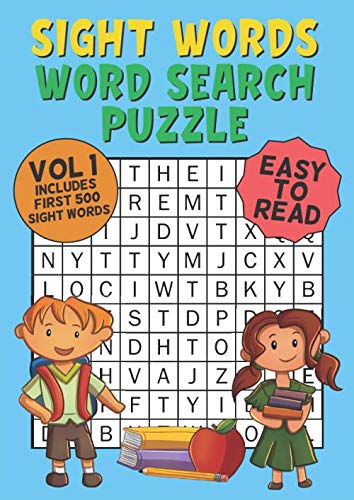Sight Words Word Search Puzzle Vol 1 Easy to Read: With 50 Word Search ...