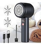 Amazon.com: 1200mAh Rechargeable Fabric Shaver, Electric Lint Remover ...