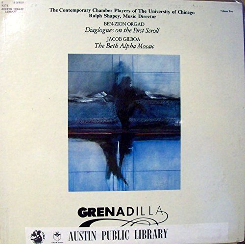 Ben-Zion Orgad, Jacob Gilboa, Ralph Shapey, Contemporary Chamber ...
