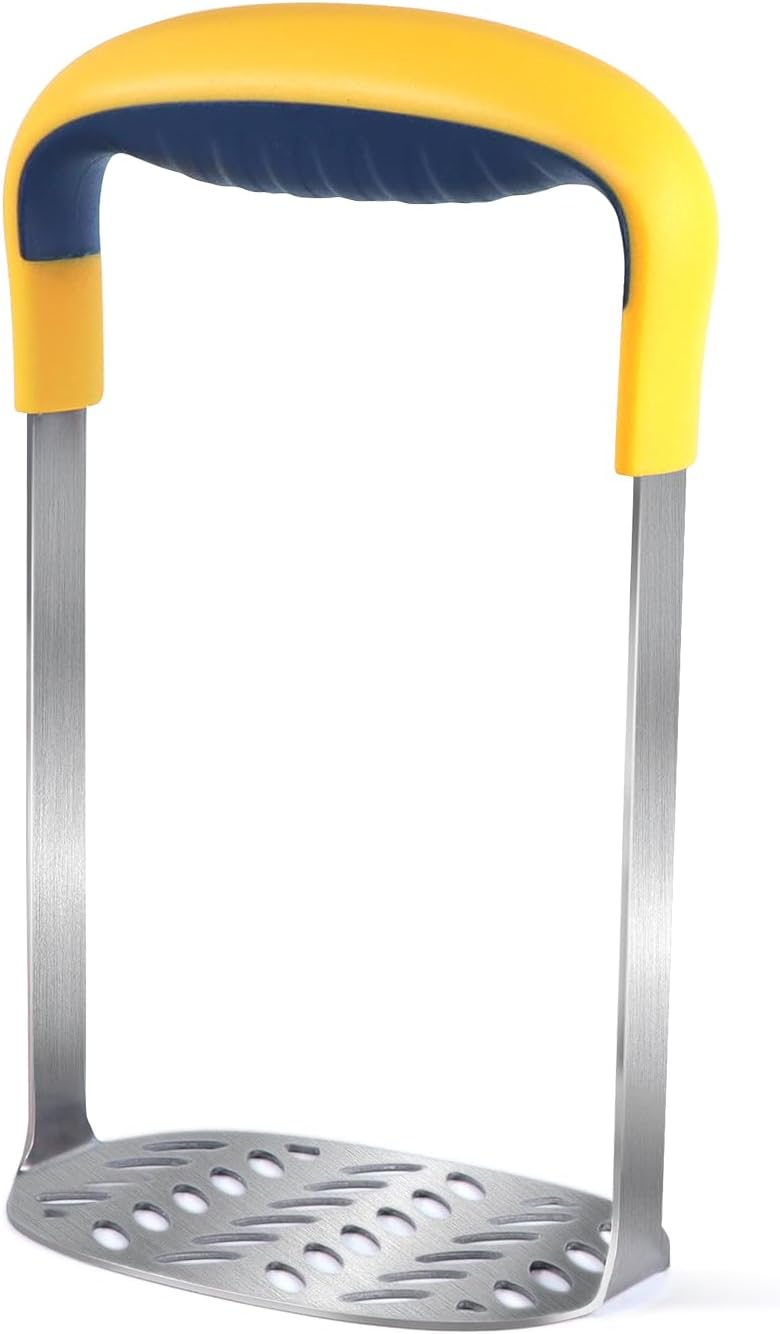 Amazon.com: Potato Masher- Heavy Duty Stainless Steel Potato Masher ...