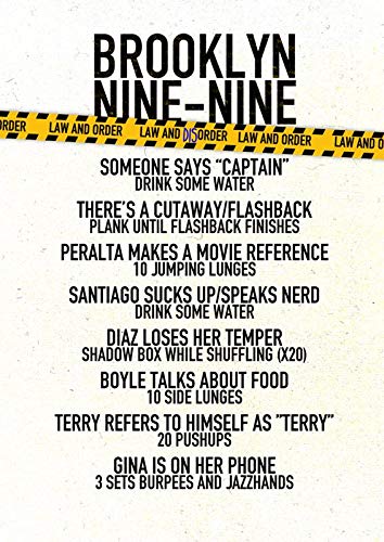 DarkBunny Posters Cool Brooklyn Nine Nine/Brooklyn 99/B99 Wall Poster ...