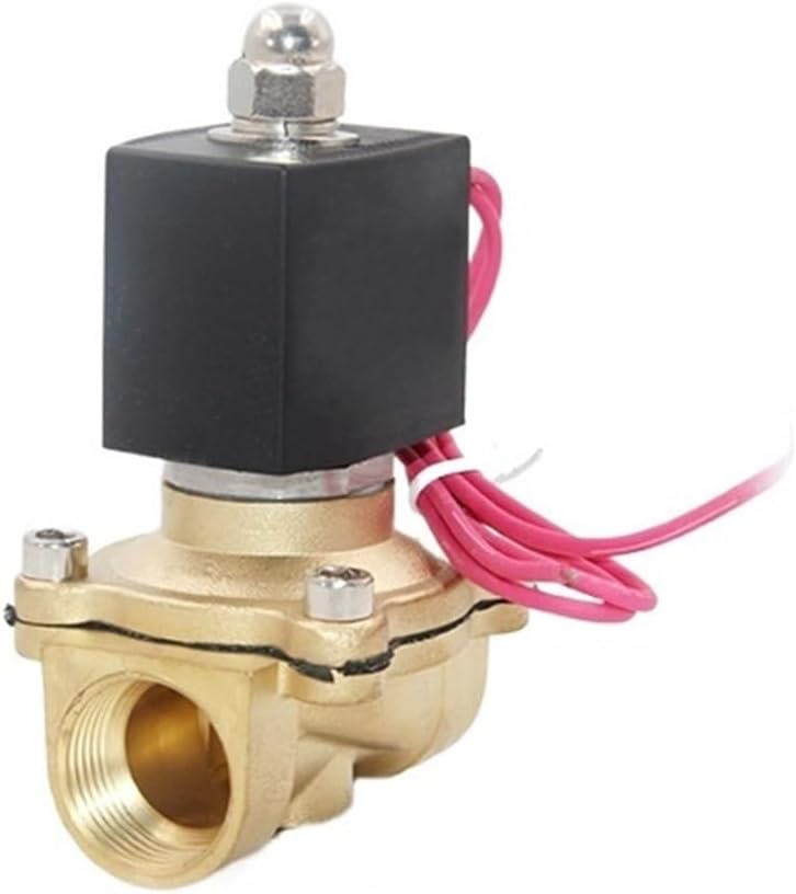 Amazon.co.jp: 3/4 "電磁弁 IP65 防水常閉真鍮電磁弁 24V 12V 220V 110V(NPT-110VAC ...