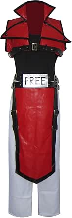 Amazon.com: Lordancen Flame of Corruption Sol Badguy Outfit Cosplay ...