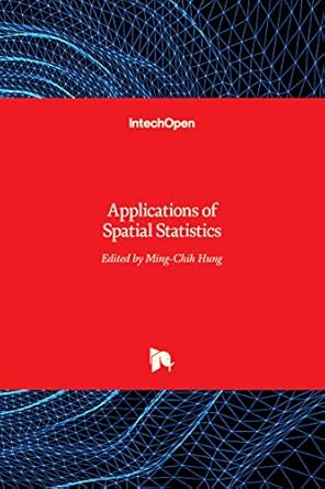Buy APPLICATIONS OF SPATIAL STATISTICS (HB 2018) Book Online at Low Prices in India ...