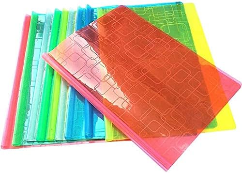 FUTURE X A4 Size Transparent Stick Folder – Box Design Plastic Strip ...