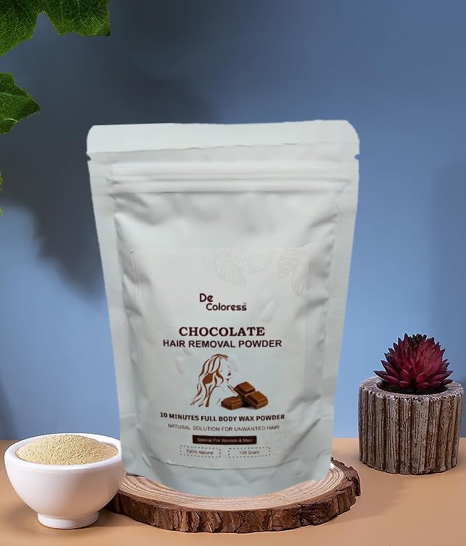 Buy De Coloress Chocolate Body Wax Powder - 100g (Pack of 1) | Instant ...
