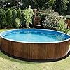 Amazon.com : Tinideya 18 ft Round Pool Liner Pad for Above Ground ...