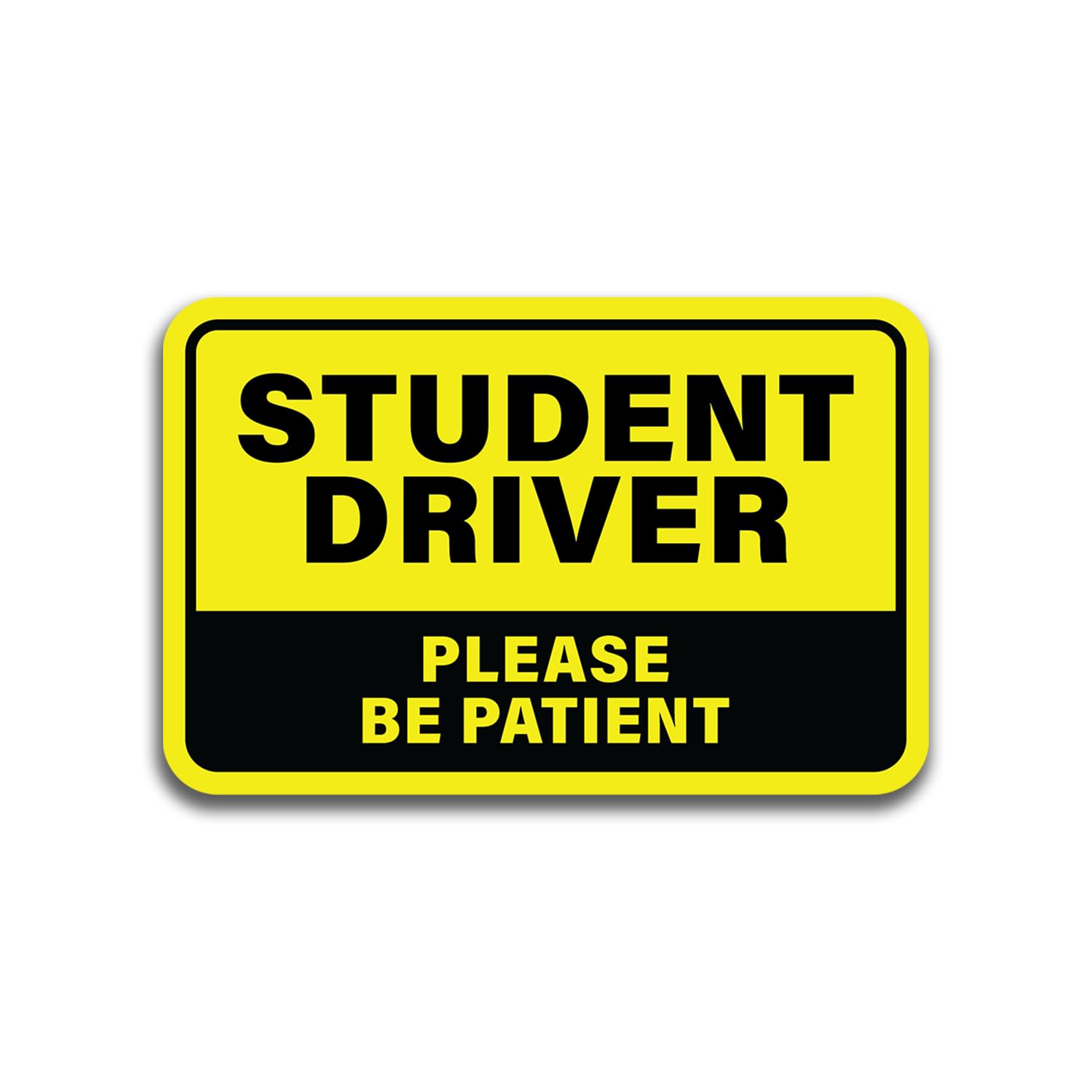 Amazon.com: Student Driver Decal Sticker or Magnet - 3 Pack - Young ...