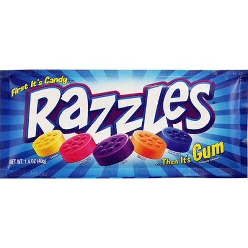 Amazon.com: Razzles Original Pouch 1.4 OZ (40g) : Grocery & Gourmet Food