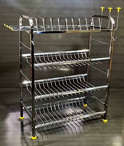 Fortune Blu Stainless Steel Shelf Wall Mount Kitchen Dish Rack ...
