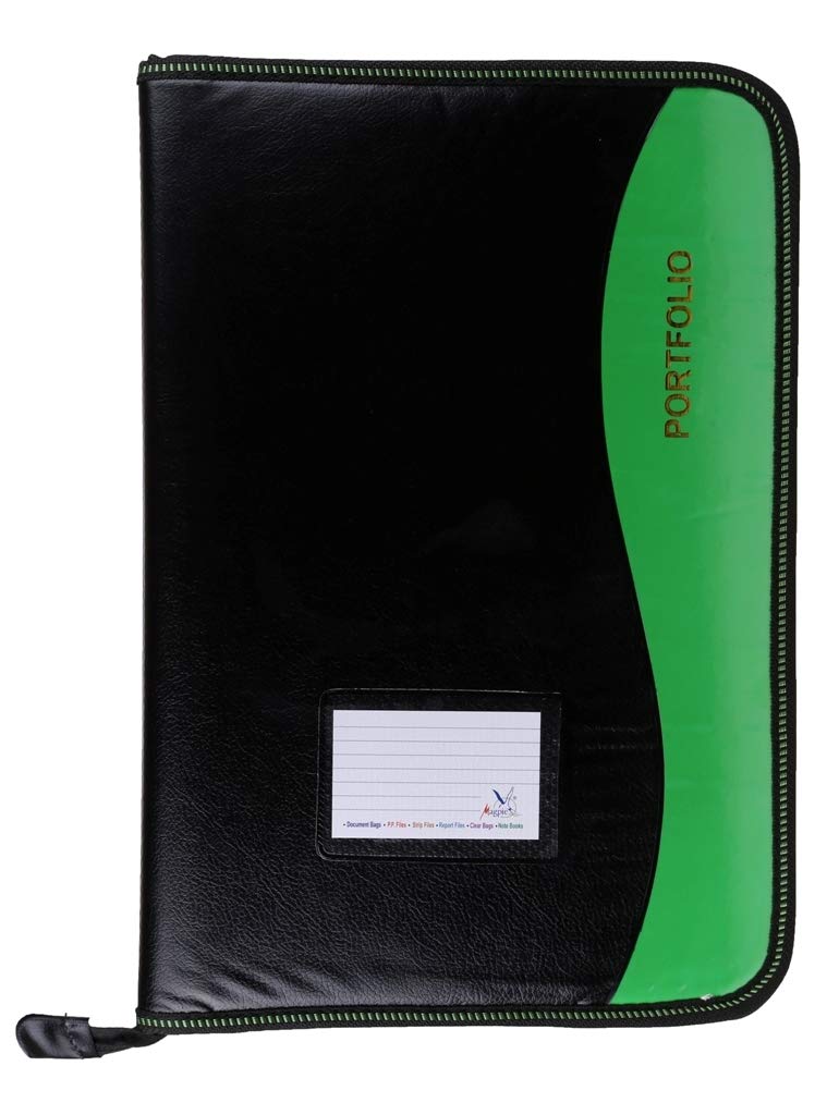 Magpie Faux Leather Multiple Strips File Folder Executive Executive ...