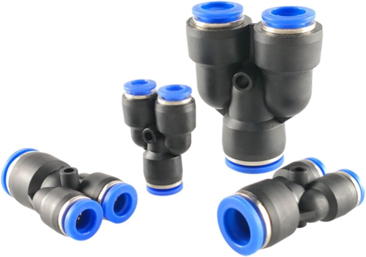 Amazon.com: 100pcs 50pcs /pack Lots PY Pneumatic Fittings Air Fitting Y ...