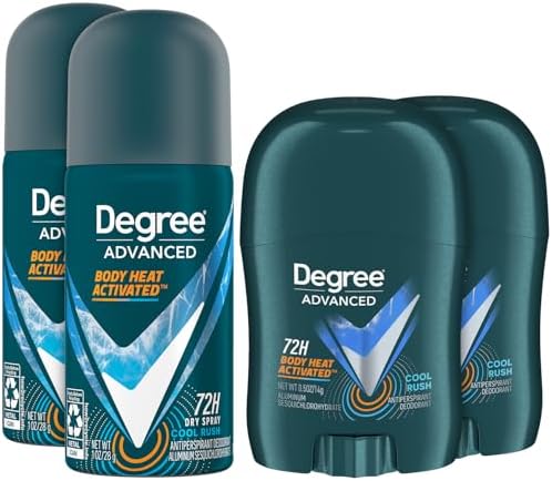 Amazon.com : Degree Men’s Travel Deodorant Antiperspirant Bundle ...