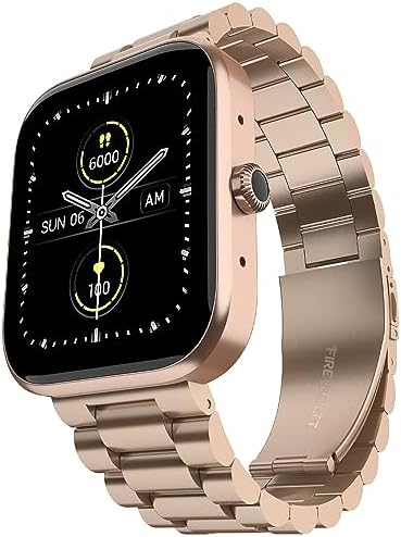 Fire-Boltt Encore Stainless Steel Smart Watch with 1.83” Full Touch ...