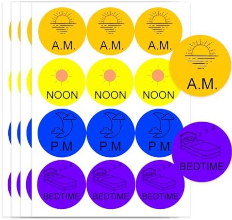 Amazon.com: Generic Medicine Stickers Medication Instruction Label 1 ...
