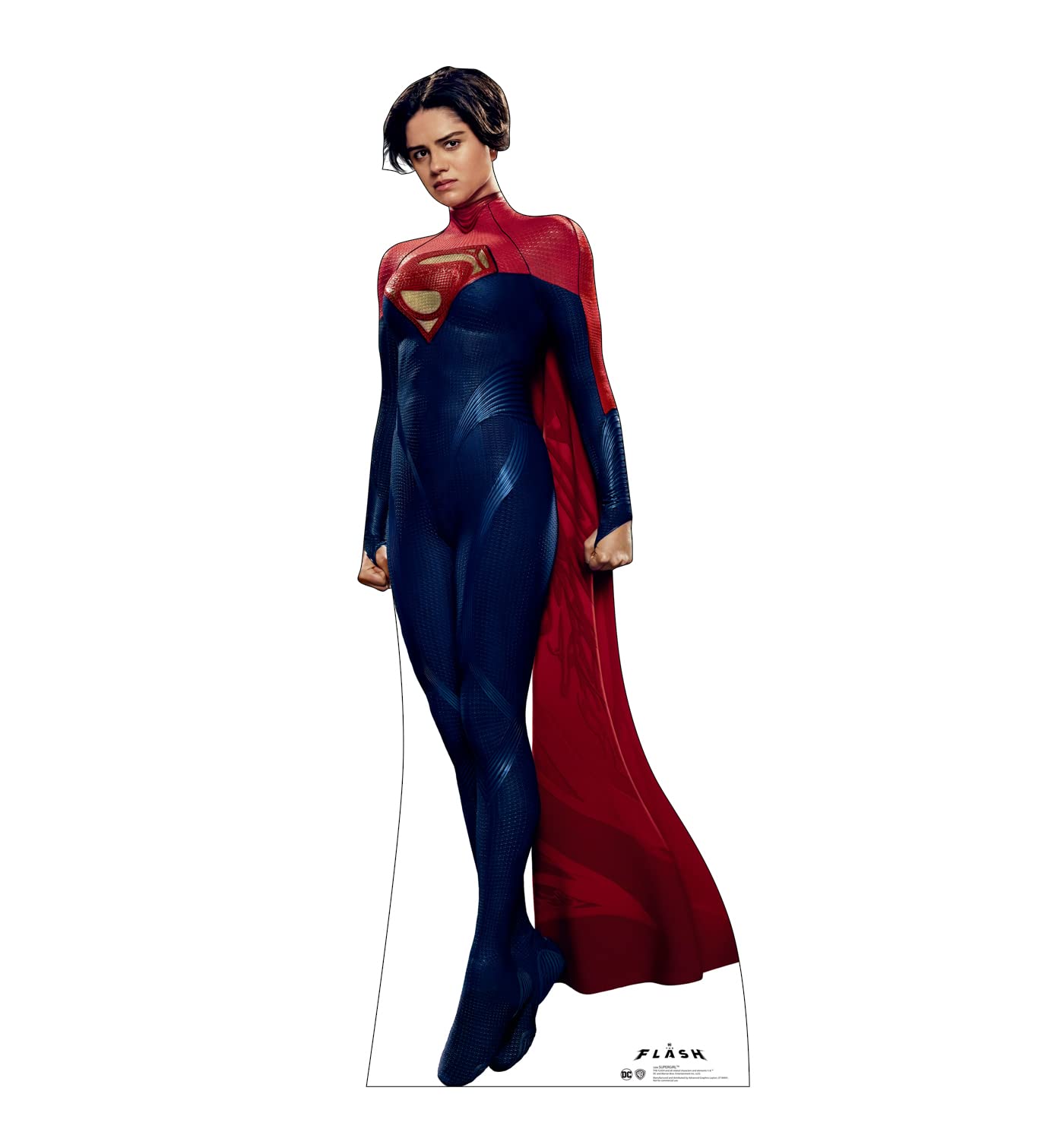 Amazon.com: Cardboard People Supergirl Cardboard Cutout Standup - WB ...