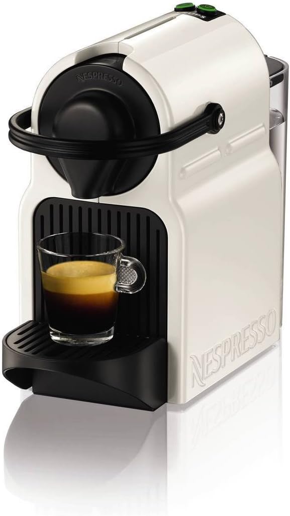 Nespresso Inissia Coffee Capsule Machine, White by Krups : Amazon.co.uk ...