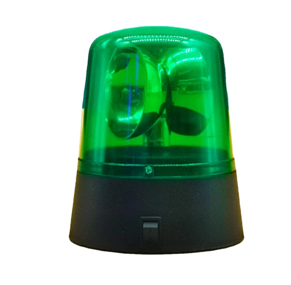 anso Rotating Blue LED Police Car Beacon Disco Party DJ Lamp DIY Red ...