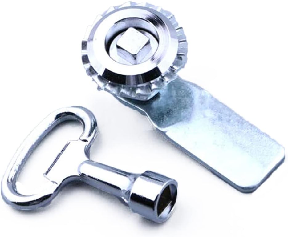 Gas Meter Cam Lock & Key Gas Zink Alloy Electric Meter Door Cabinet Box ...