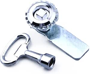 Gas Meter Cam Lock & Key Gas Zink Alloy Electric Meter Door Cabinet Box ...