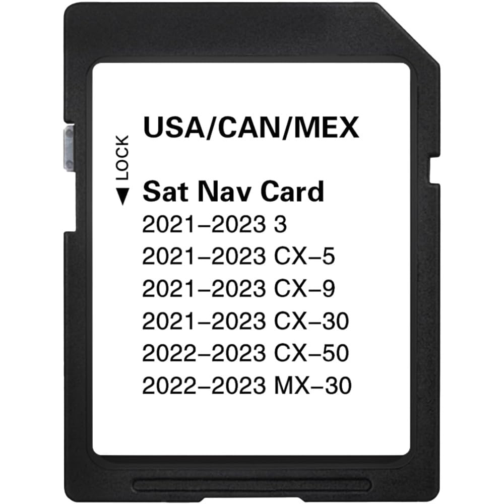 Amazon.com: Upgraded GPS Navigation SD Card Only for 3 / CX-5 / CX-30 ...