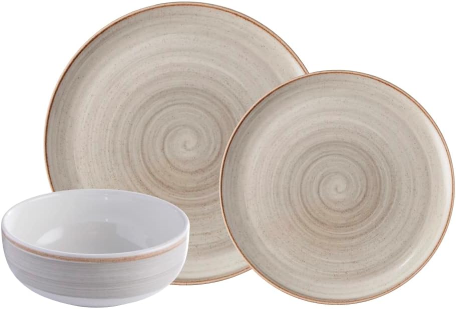 Amazon.com | Corona 12–piece Rustic Aestethic Hand-Painted Versatile ...