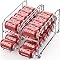 2 Pack - SimpleHouseware Stackable Front Loading Beverage Can Dispenser ...