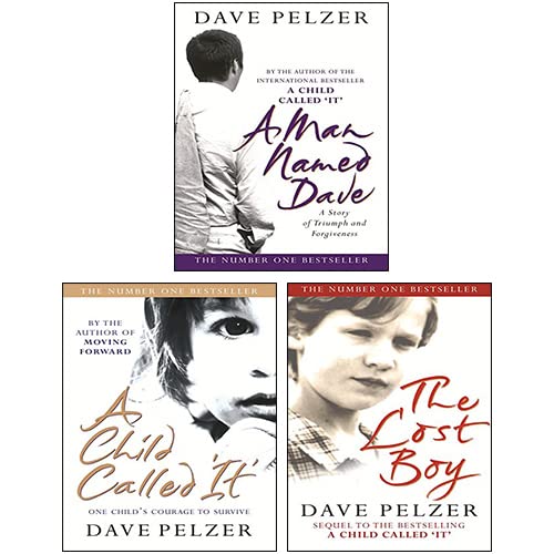 Dave Pelzer 3 Books Collection Set (The Lost Boy, A Child Called It, A ...