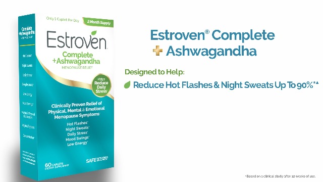 Watch Estroven Complete Ashwagandha 60 CT Video 2023 on Amazon Live