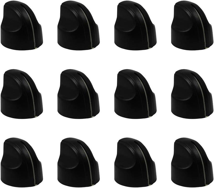 IKN Peavey AMP Control Knobs Plastic Pedal Knob Push-on Mount for 6mm ...