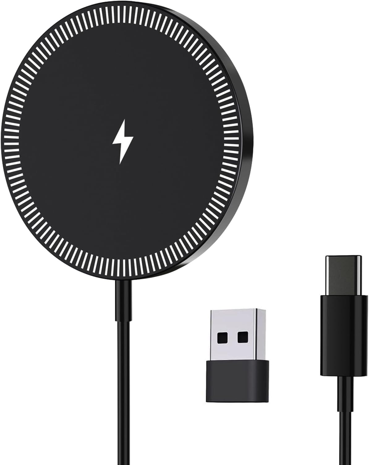 Amazon.com: Bohuma Magnetic Wireless iPhone Charger: Mag-Safe Charging ...