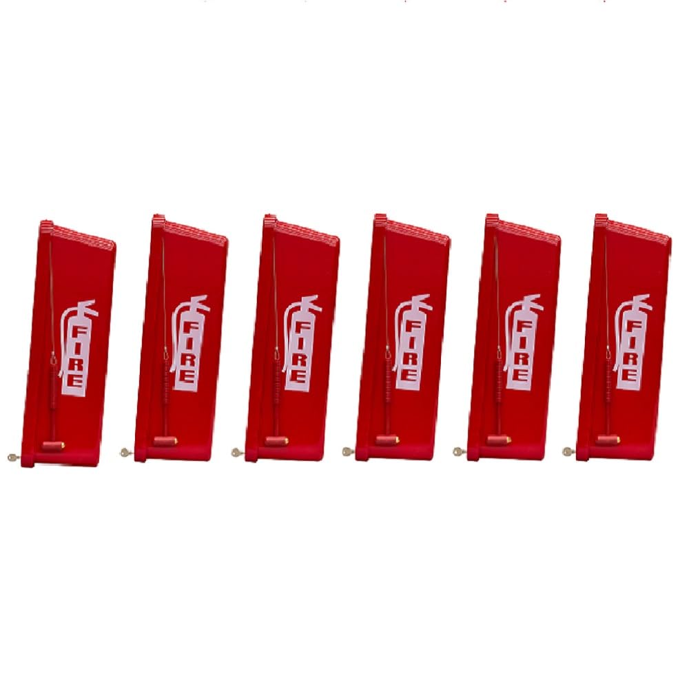 10# Fire Extinguisher Red Cabinets Box Indoor/Outdoor Lot of 6 - Amazon.com