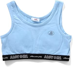 Amazon.co.jp: 【ALGY/アルジー】サークルロゴ スポブラ(XS（135-145） サックス（SS）) : ファッション