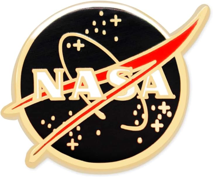 Amazon.com: NASA Pin | Enamel Pin | Lapel Pin | Brooch | Metal Pin ...