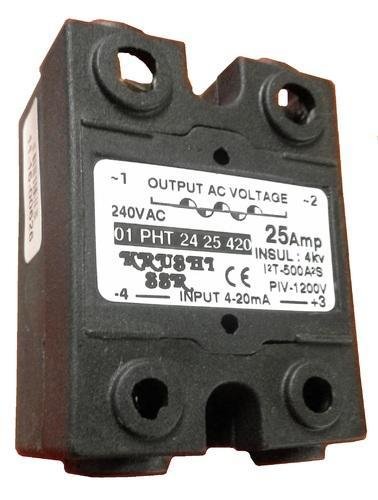Krushi SSR Phase Angle Controller 4-20mA 25Amp Solid State Relay ...