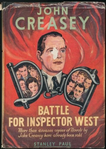BATTLE FOR INSPECTOR WEST: Amazon.co.uk: Creasey, John: Books