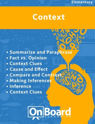 Buy Context: Summarize and Paraphrase, Fact vs. Opinion, Context Clues ...