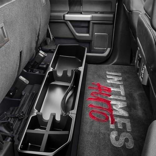 Amazon.com: Sinvanho 2PCS Metal Under Seat Storage Box for 2015-2024 ...