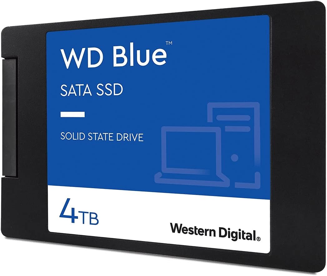 Amazon.com: Western Digital 4TB WD Blue 3D NAND Internal PC SSD - SATA ...
