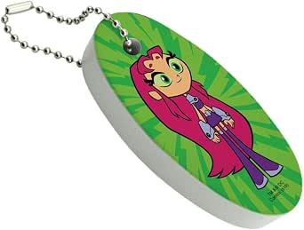 Amazon.com: GRAPHICS & MORE Teen Titans Go! Starfire Floating Keychain ...