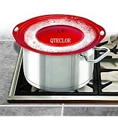Amazon.com: Silicone Boil Over Spill Stopper Lid - FDA Food Grade, BPA ...
