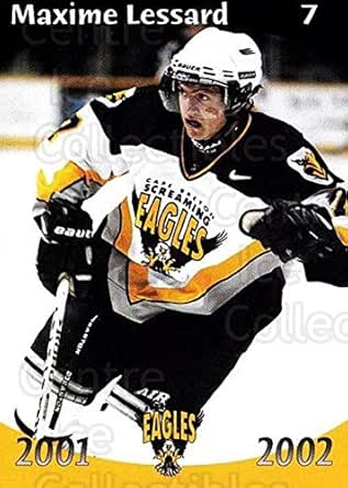 Amazon.com: (CI) Maxime Lessard Hockey Card 2001-02 Cape Breton ...