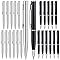 Amazon.com : Chinco 24 pcs Mini Pens bulk Small Metal Ballpoint ...